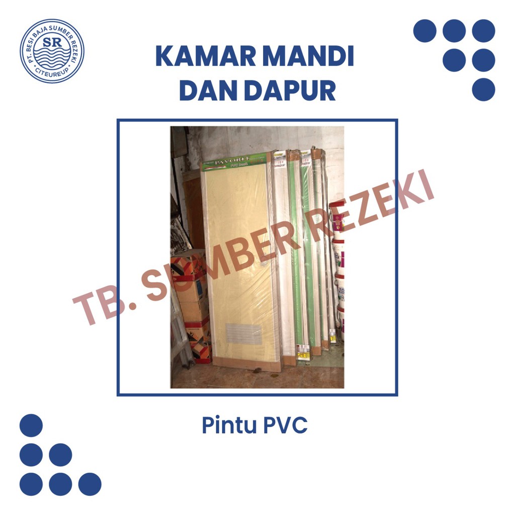 Jual Pintu PVC Kamar Mandi Dan Dapur | Shopee Indonesia