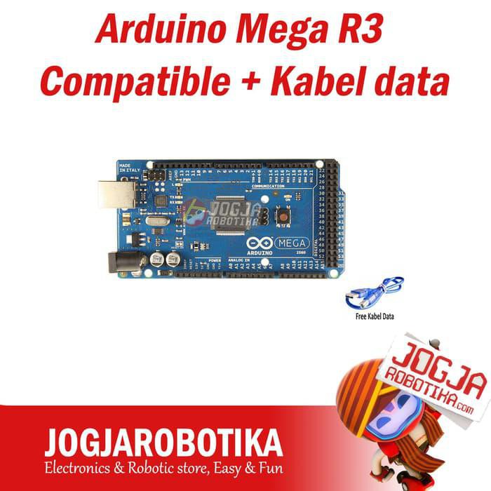 Jual Arduino Mega2560 Mega 2560 16u2 R3 Compatible Kabel data | Shopee ...