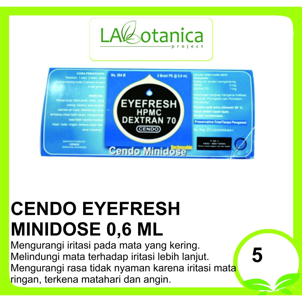 Jual Cendo Eyefresh Minidose 06 Ml Shopee Indonesia