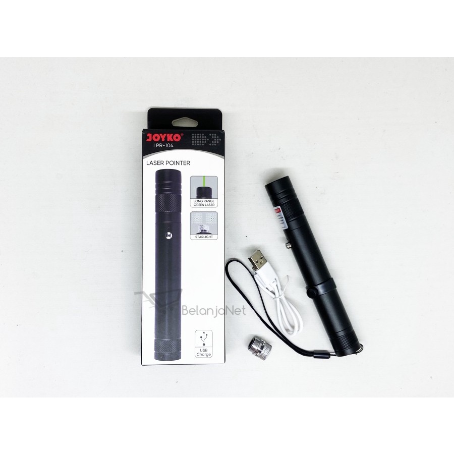 Jual Penunjuk Laser Hijau Senter | Green Laser Pointer Joyko LPR-104 ...