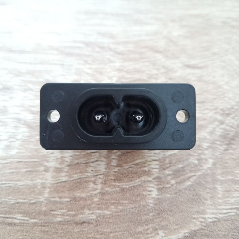 Jual Socket Konektor Jack AC 8 Body Soket AC Power Angka 8 Kabel AC Angka 8 | Shopee Indonesia