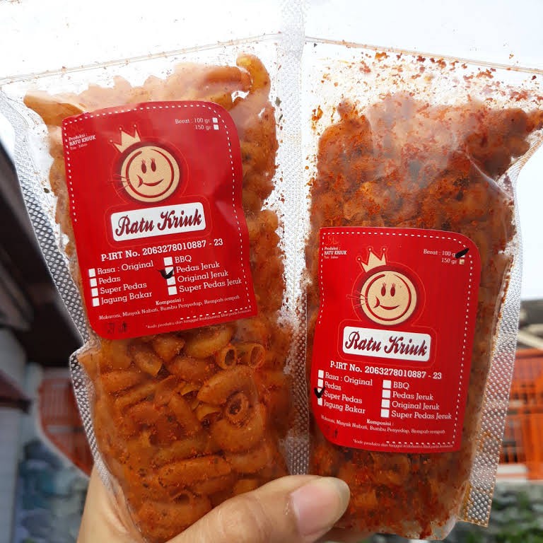 Jual Stiker Label Makanan Kering Label Snack (isi 100 pcs) | Shopee ...