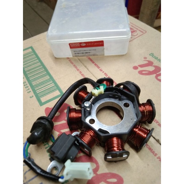 Jual spull stator assy SUPRA X 125 KARISMA KIRANA kualitas super | Shopee Indonesia