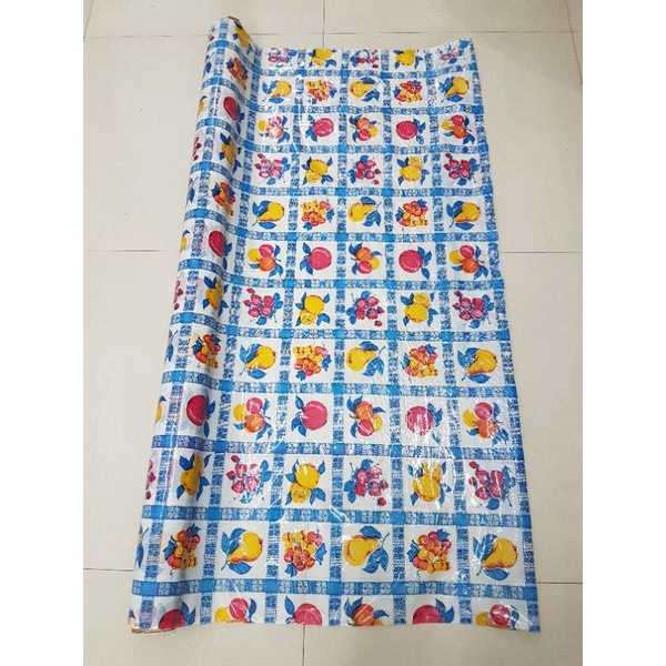 Jual Taplak Alas Meja Plastik Meteran Bermotif /Alas dinding, meja kaca ...