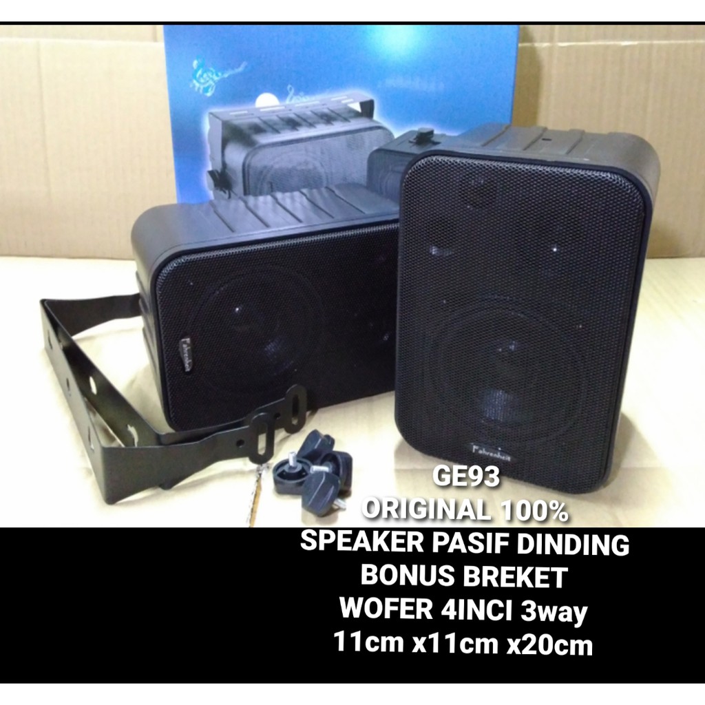 Jual Original Speaker gantung dinding speaker tembok pasif ori karaoke ...