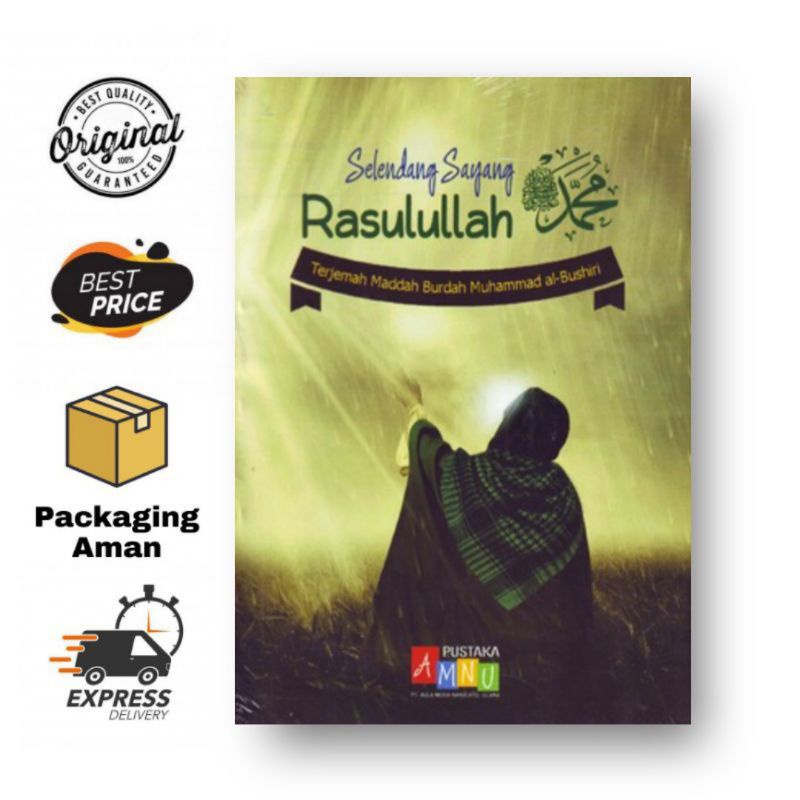 Jual Selendang Sayang Rasulullah SAW - Terjemah Maddah Burdah Imam Al ...