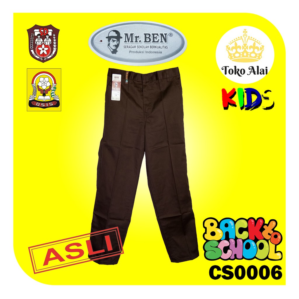 Jual celana SD pramuka panjang seragam sekolah CS0006 | Shopee Indonesia