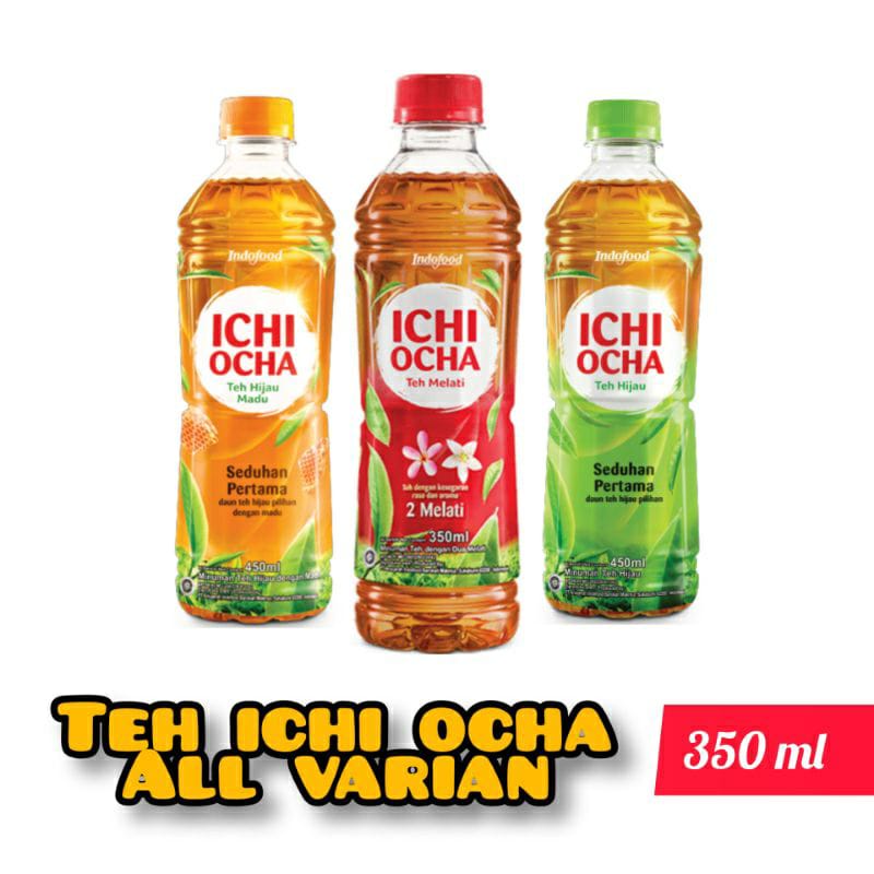 Jual Indofood ICHI OCHA - Minuman Teh Hijau - 350ml [Nuchan's Mart ...