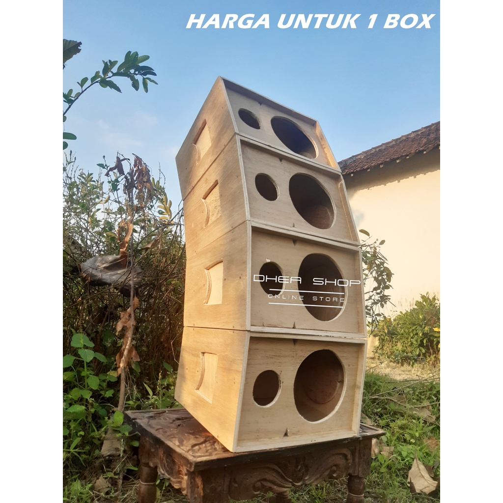 Jual Box Speaker 6 inch Line Array Single Tweter | Shopee Indonesia