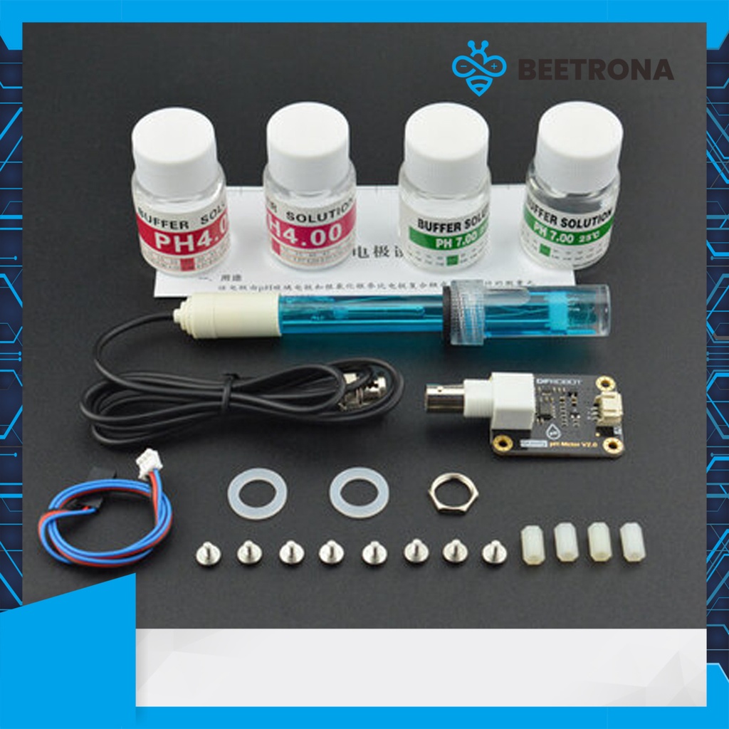 Jual Dfrobot Gravity Analog Ph Meter Sensor Kit V2 Arduino Shopee