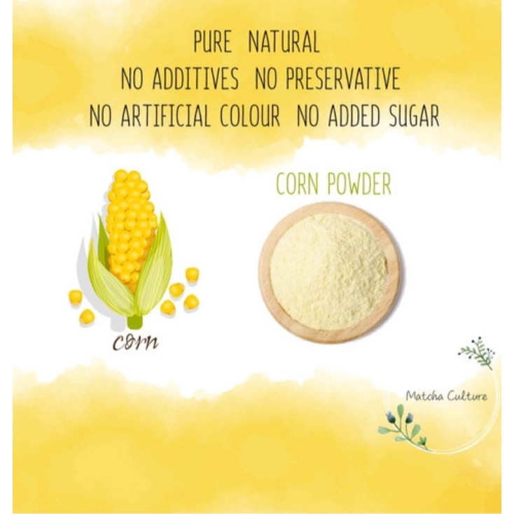 Jual CORN POWDER NET 10 GR SERBUK JAGUNG 100% PURE-MURNI | Shopee Indonesia