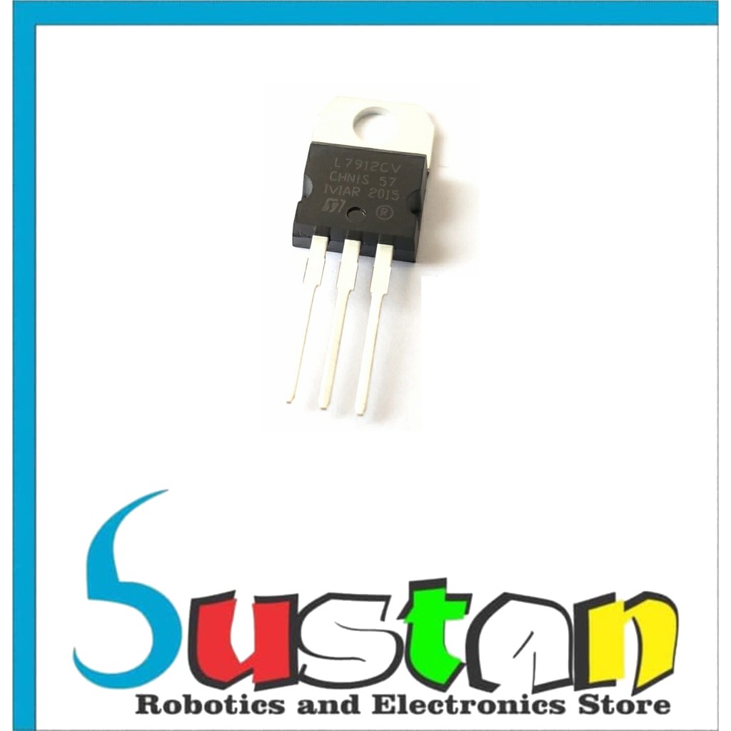 Jual REGULATOR L7912 IC L7912CV TO 220 VOLTAGE 7912 L7912CV OUT 12V ...