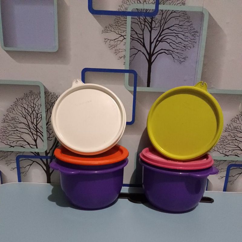 Jual Wadah bulat Tupperware ori preloved/ second | Shopee Indonesia