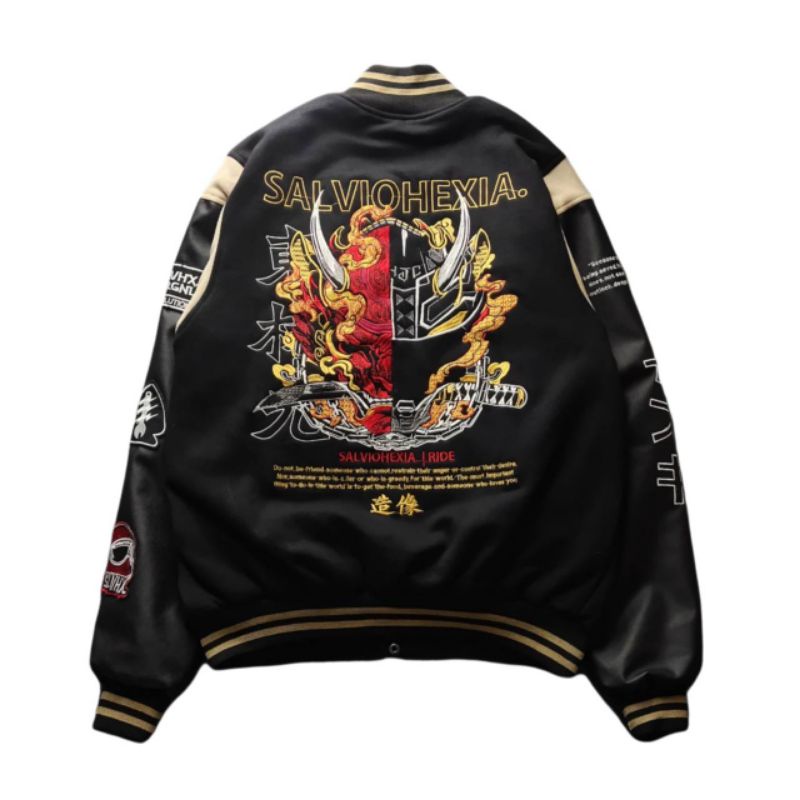 Jual Salvio Hexia Varsity Jacket Sunmori | Shopee Indonesia