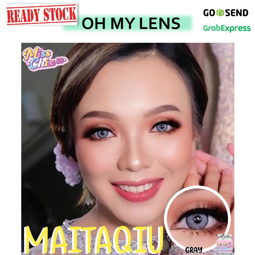 Jual Softlens Minus Maitaqiu Brown | Maitaqiu Gray | Misschix55 Soft ...