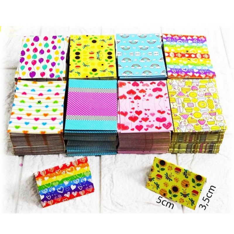 Jual Hangtag Laminasi UV isi 1 ikat -+100 lembar duplek | Shopee Indonesia