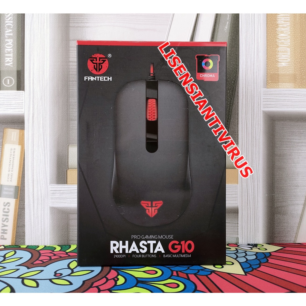 Jual Mouse Gaming Fantech Rhasta G10 RGB Original Optical Mouse ...