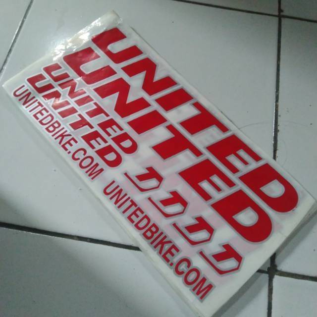 Jual Stiker Decal Sepeda United | Shopee Indonesia