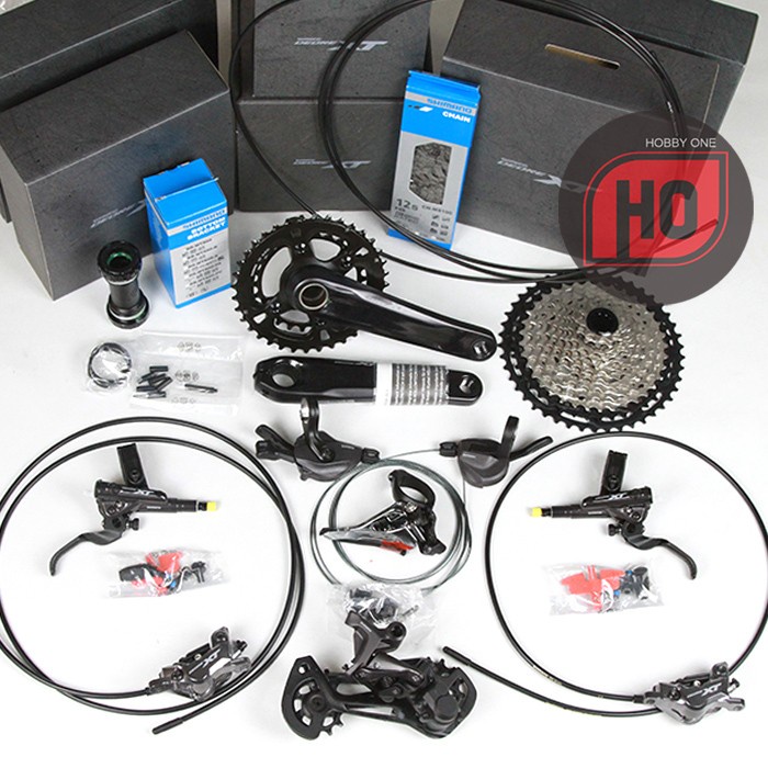Jual Shimano XT M8100 2x12 Speed Groupset | Shopee Indonesia
