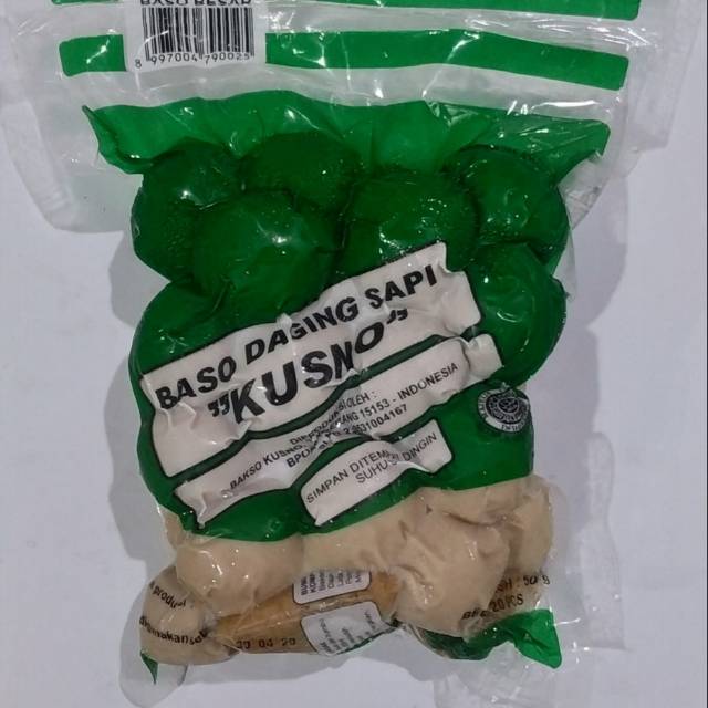 Jual Bakso kusno - Bakso besar isi 20 pcs 500 Gram, Bakso sapi siap ...