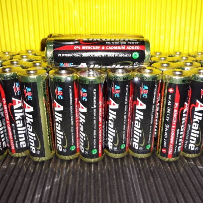Jual Baterai ABC Alkaline aa / aaa 2 pcs | Shopee Indonesia