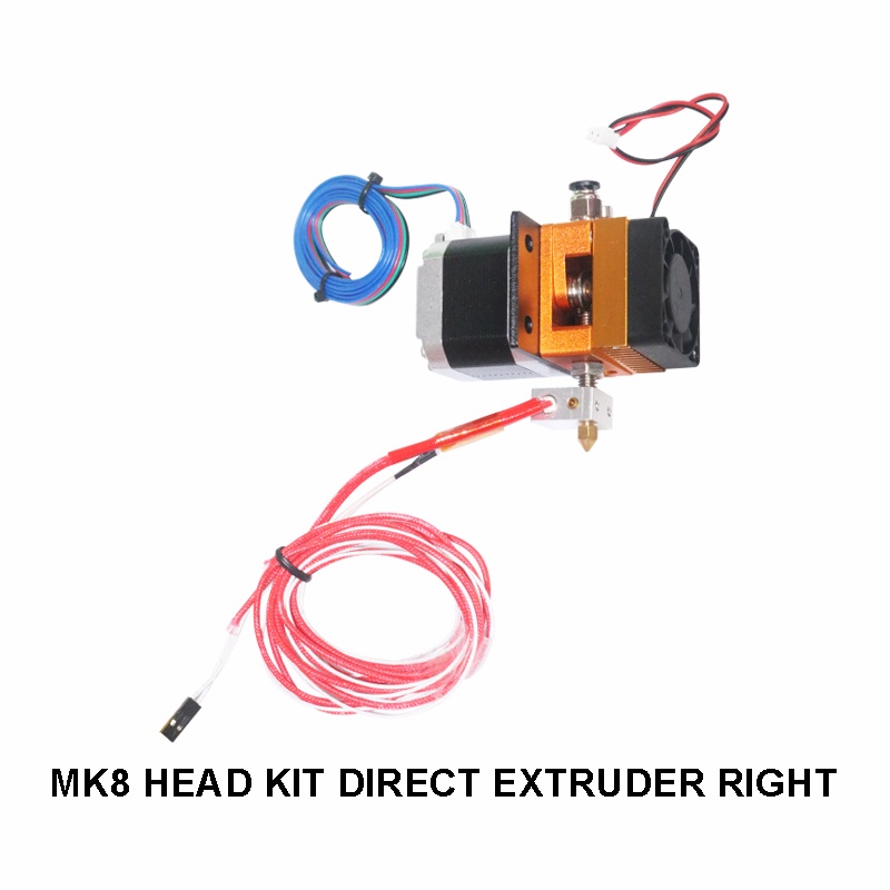 Jual EELIC MEA-MK8HEADKIT Direct Extruder blok voor makerbot right mk8 ...