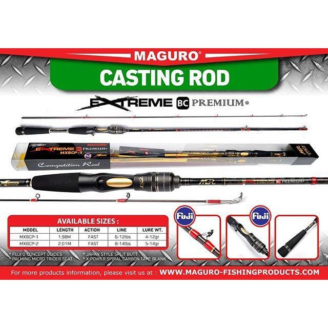 Jual Joran BC Maguro Extreme Premium MXBCP 198 201 Casting rod ...