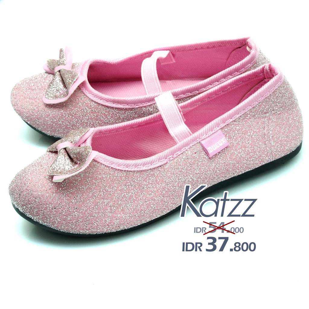 Jual KATZZ - SEPATU PESTA PRINCESS ANAK PEREMPUAN LAPIS SEQUIN GLITTER ...