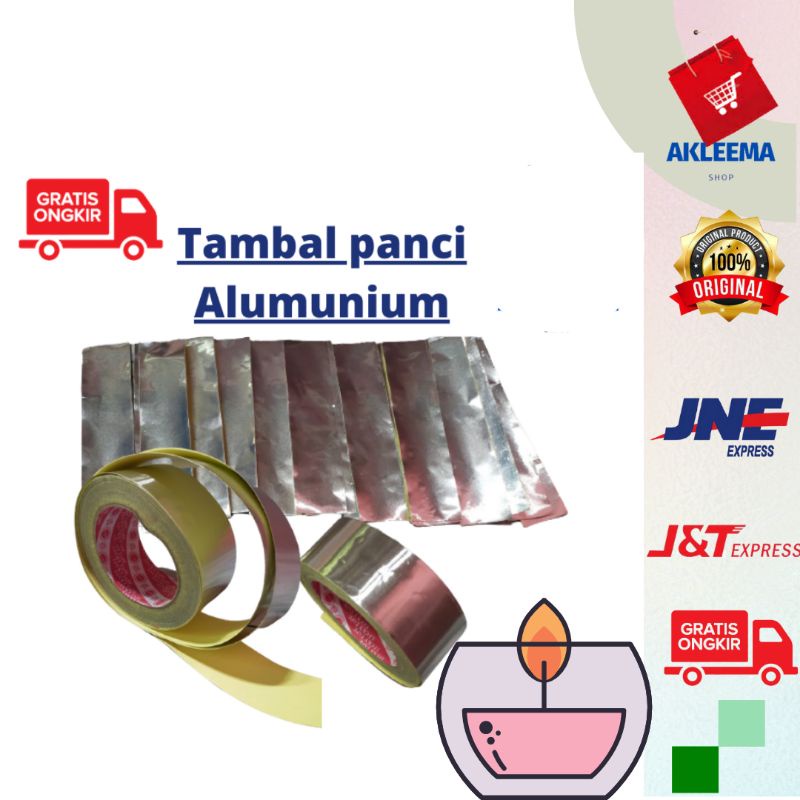 Jual Tambal Panci Wajan Knalpot Alumunium Foil Anti Api Panas Lem Panci ...