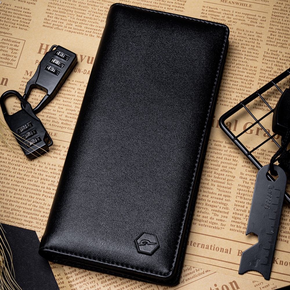 Jual Dompet Pria Panjang Dompet Pria Original Branded Bahan Kulit PU ...