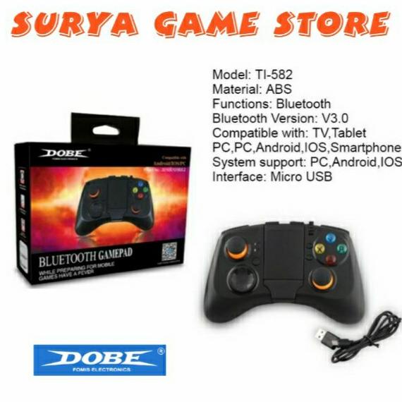 Jual DOBE STICK BLUETOOTH GAMEPAD WIRELESS CONTROLLER ANDROID/PC ...