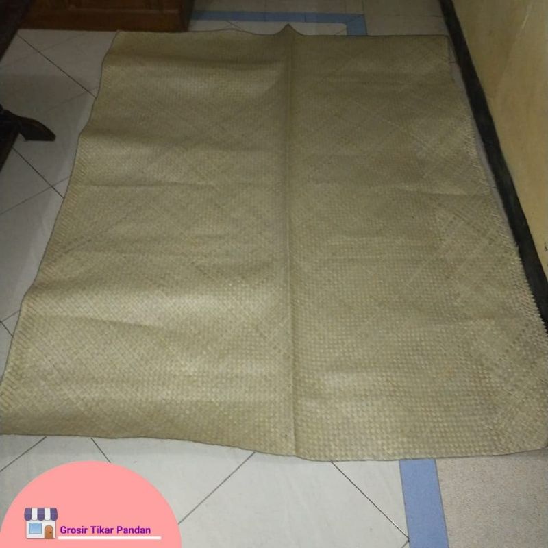 Jual Isi 5 Lembar Anyaman Tikar Pandan Samak Ukuran 200x140 | Shopee ...