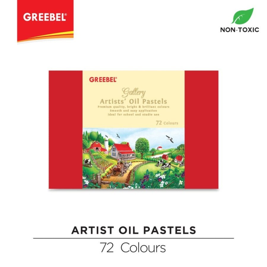 Jual GREEBEL ARTIST Crayon Oil Pastel 72 Warna | Shopee Indonesia
