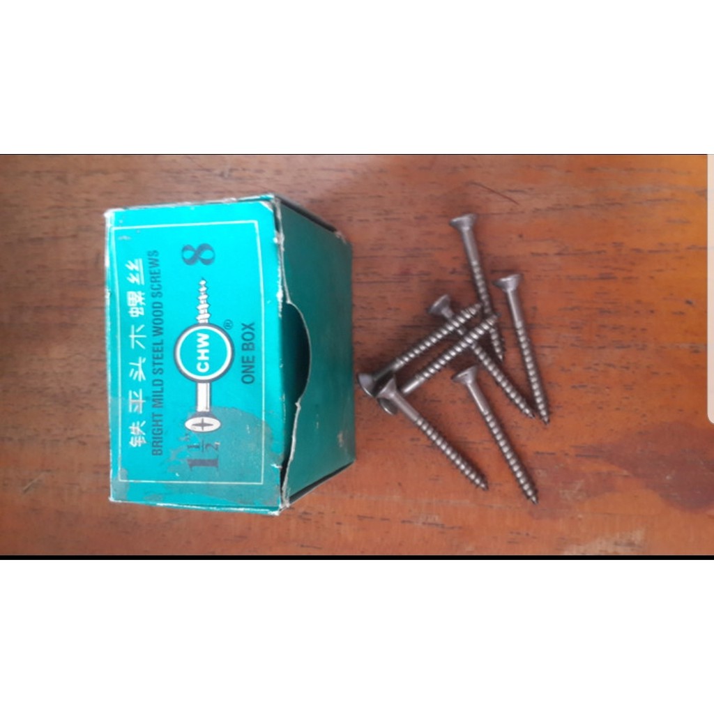 Jual Sekrup Kayu 2" inch/ 3" 10 buah/ Screw 5cm/ 7cm Ketengan/ Baut ...