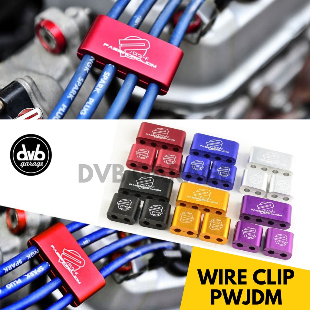 Jual WIRE CLIP PWJDM PREMIUM UNIVERSAL - KABEL CLAMP HOLDER GROUNDING ...
