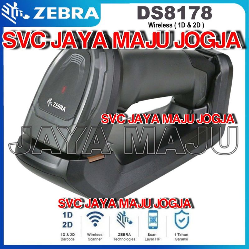 Jual ZEBRA DS 8178 SR - WIRELESS - BATTERY 2.500 mAh - 2D 1D || BARCODE ...