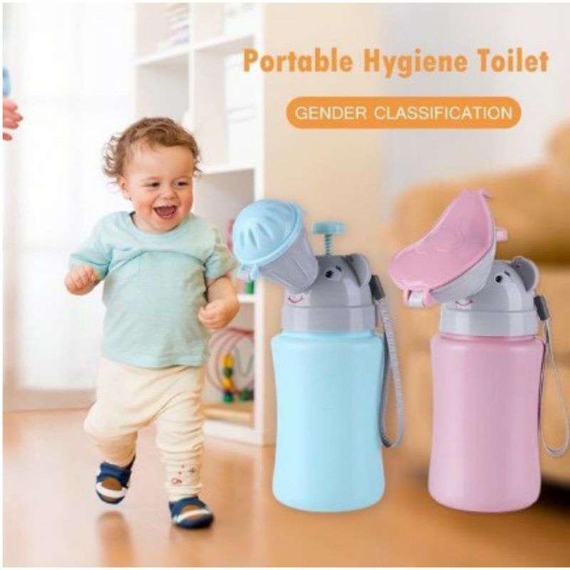 Jual ~ PIYOSHI08 ~ Travel Urinal Potty Pee Bottle / Portable Hygienic ...