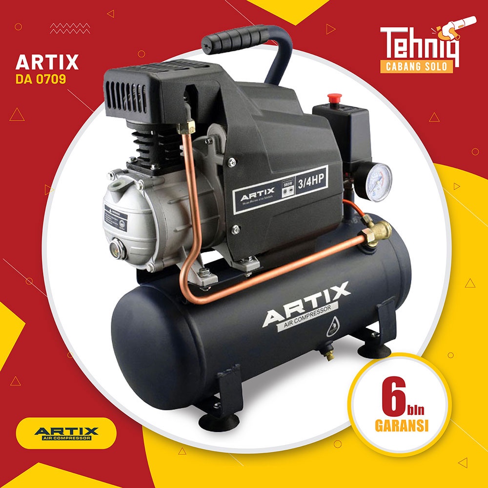 Jual Kompresor Angin Listrik ARTIX DA0709 Direct Compressor 3/4 HP ...