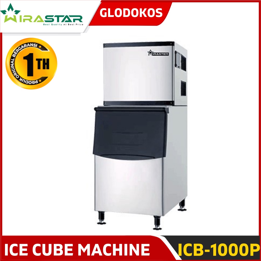 Jual MESIN ICE CUBE MAKER WIRASTAR ICB 1000P MESIN PEMBUAT ES BATU ...