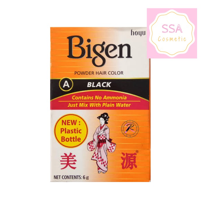 Jual Semir Rambut Bigen warna Black (kemasan baru) (harga promo ...