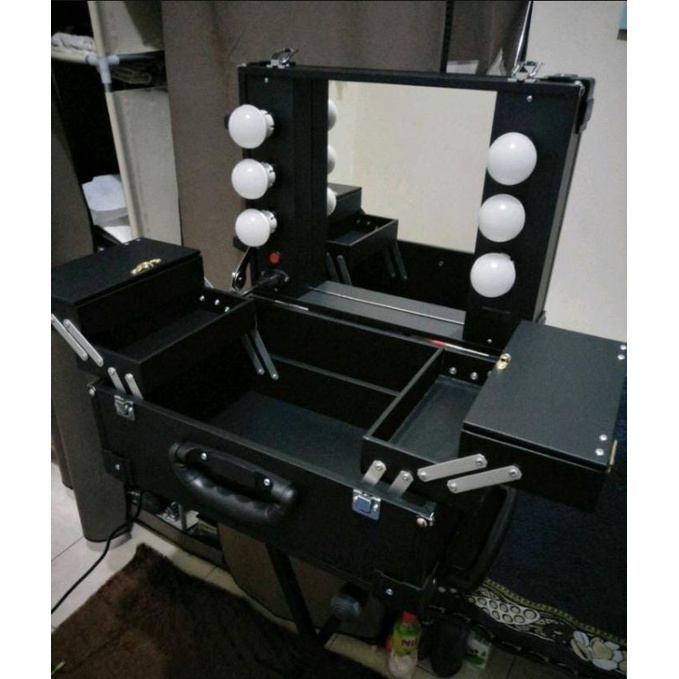 Jual KOPER MAKEUP TROLI 43CM | Shopee Indonesia