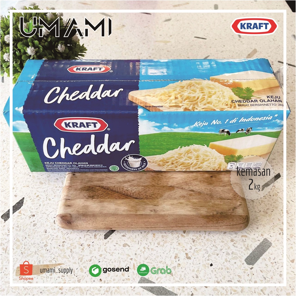 Jual Kraft - Keju Cheddar Premium - REPACK 250gr | Shopee Indonesia