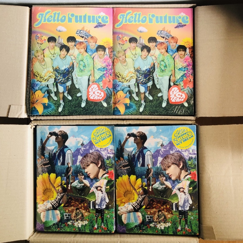 Jual [READY] NCT DREAM 2nd repackage album - HELLO FUTURE + poster ...