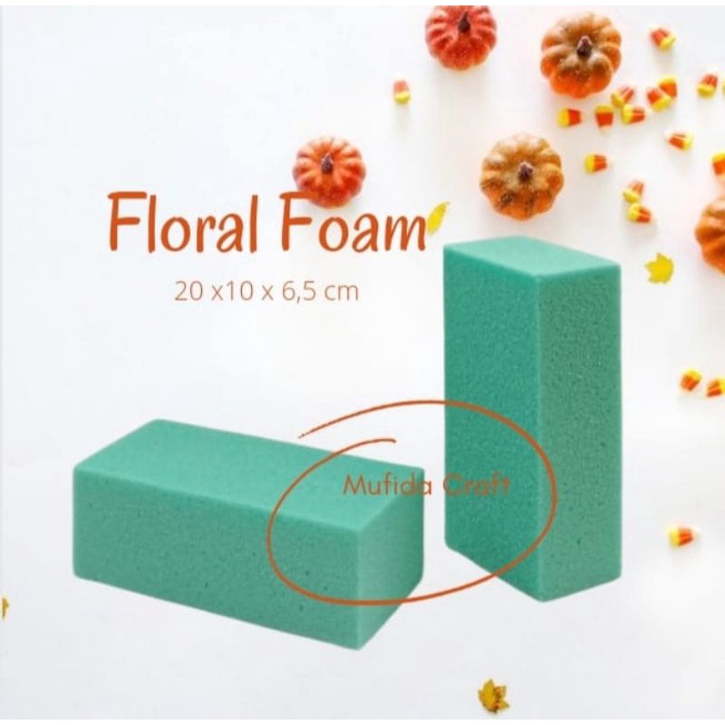 Jual Busa Kering Bunga|Floral Foam Busa kering | Safana Sponge Foam ...