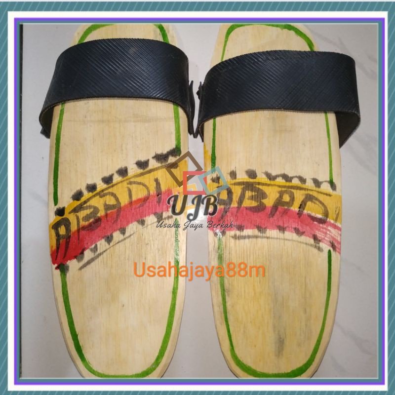 Jual Sandal bakiak / sandal kayu / sendal wudhu / sandal mesjid ...