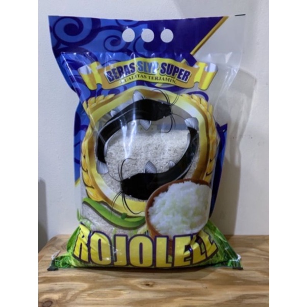Jual beras slyp super merk rojolele kemasan 5 kg | Shopee Indonesia