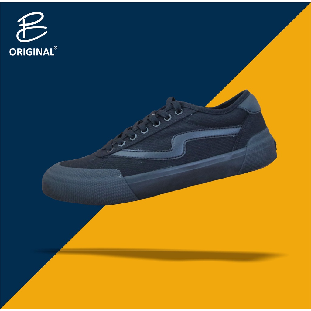 Jual Patrobas New Ivan Low Sepatu Original black white all black navy ...