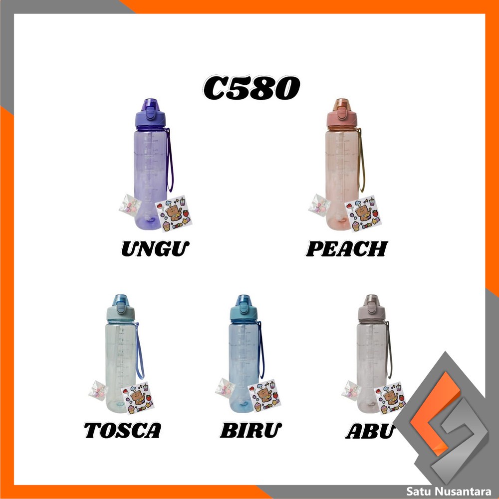 Jual SN-C580 C588 Bottle Botol Minum Tumblr Air 1 Liter / Botol ...