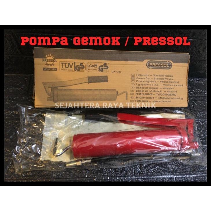 Jual Grease Gun 500Cc Pressol/Pompa Gemuk 500 Cc/Pompa Stempet Kode 297 ...