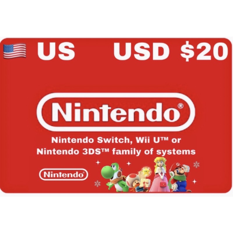 Jual Nintendo eShop 10 20 35 50 US NSO 3 Bulan 12 Bulan | Shopee Indonesia